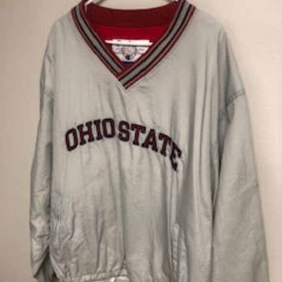 Champion | Jackets & Coats | Ohio State Vintage Pullover Jacket Xl ...